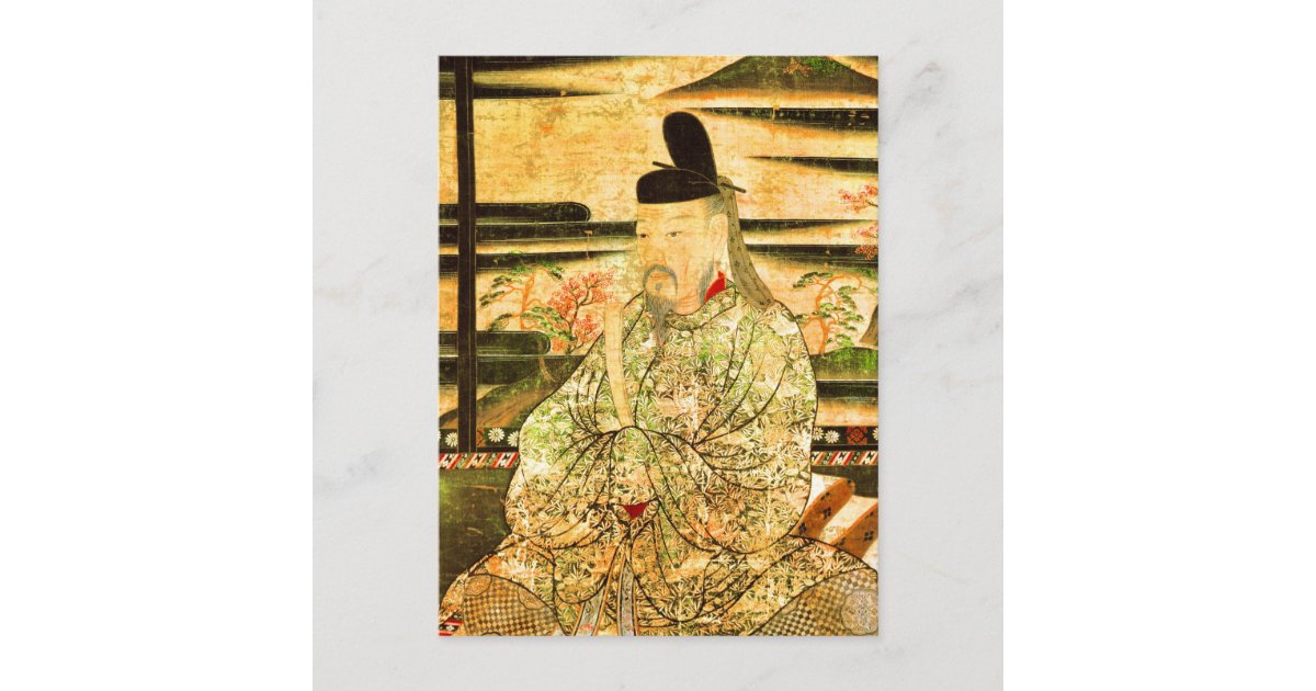 Emperor Saga Japanese Fine Art Postcard | Zazzle