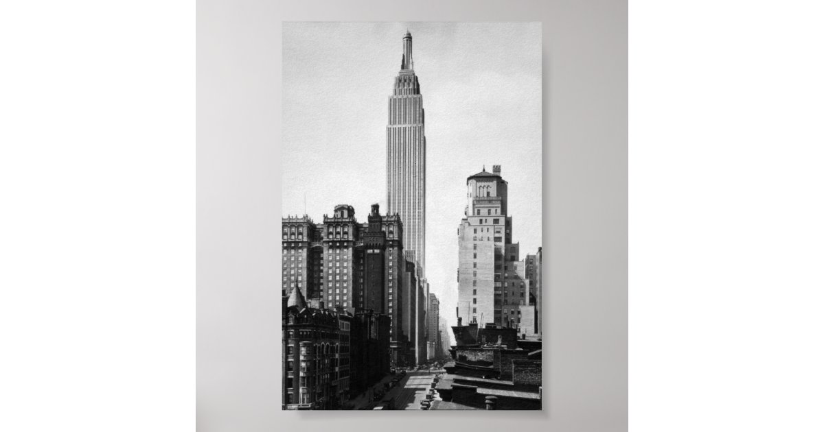 Empire State Building - 1931 Poster | Zazzle