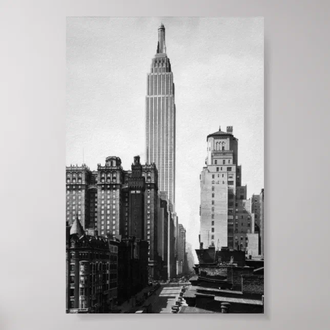 Empire State Building - 1931 Poster | Zazzle