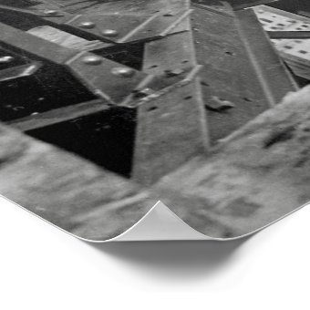 Empire State Steelworker, 1936. Vintage Photo Poster | Zazzle