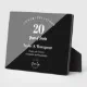 Employee 20 years of service Custom logo Plaque | Zazzle