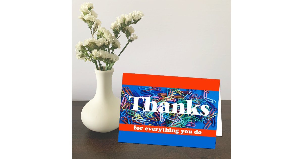 Employee Appreciation Card | Zazzle