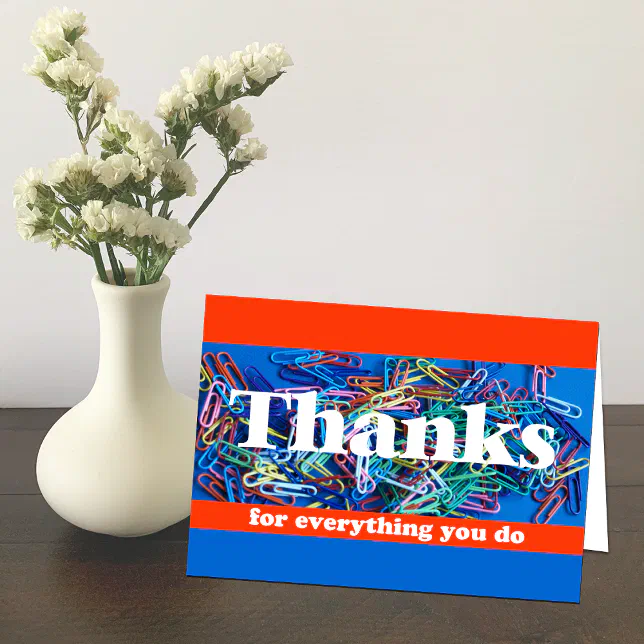 Employee Appreciation Card | Zazzle