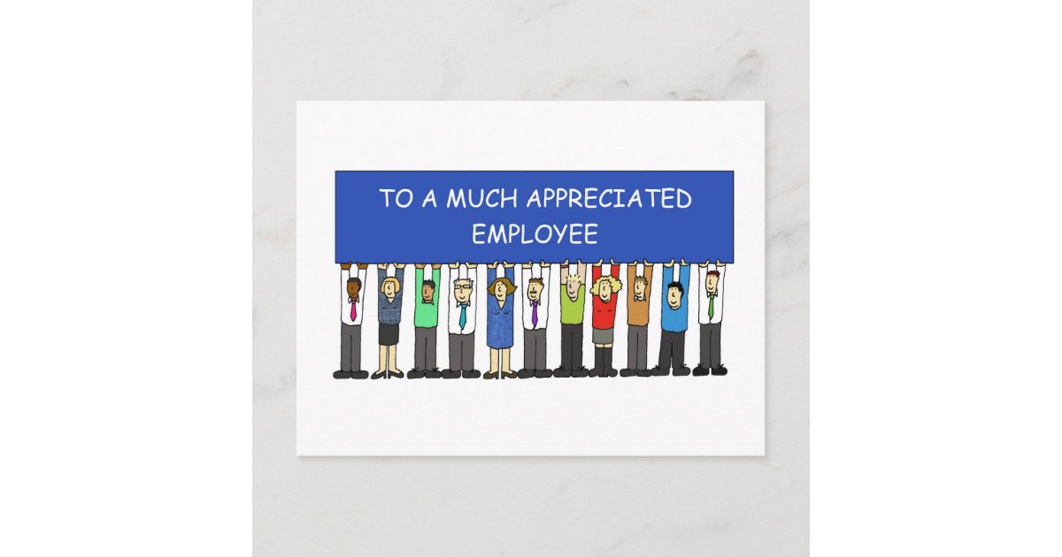 Employee Appreciation Day - March Postcard | Zazzle
