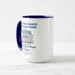 Employee Appreciation Personalized Mug | Zazzle