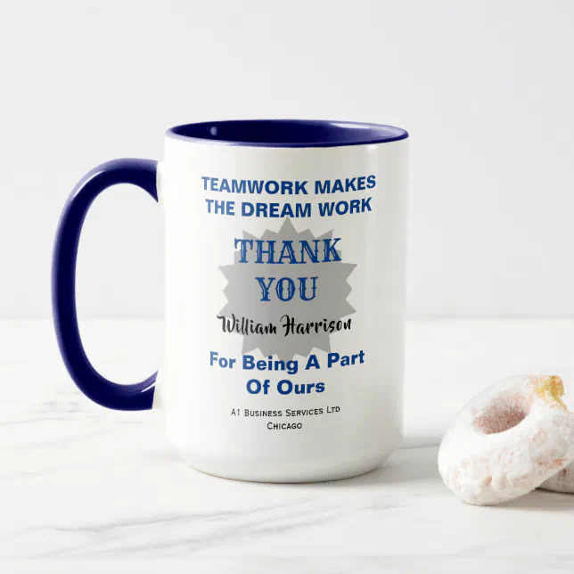 Employee Appreciation Personalized Mug | Zazzle