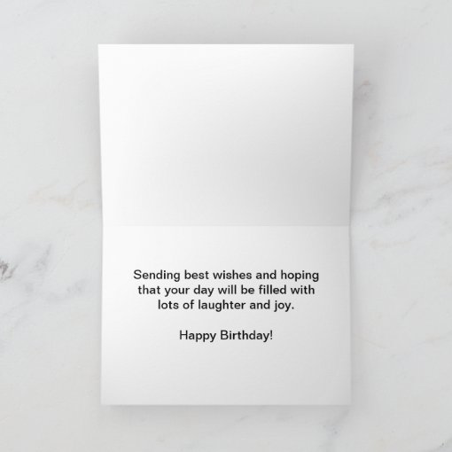 Employee Happy Birthday Card | Zazzle