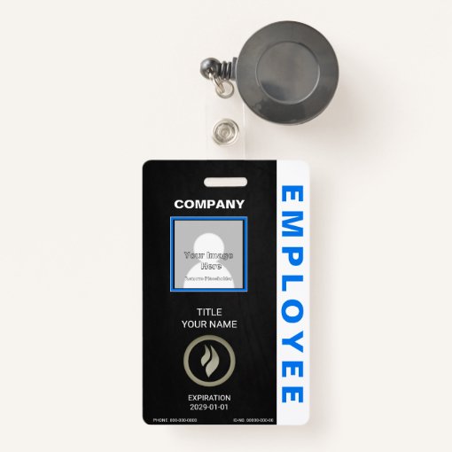 Employee ID Badge | Zazzle