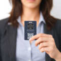 Employee ID Photo Company Security Badge QR Code | Zazzle