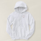 Employee Name Business Logo Front Back Hoodie | Zazzle