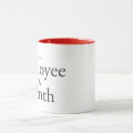 Employee of the Month on Jumbo Mug | Zazzle
