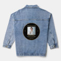 Employee Of The Year Photo Business Award Denim Jacket | Zazzle