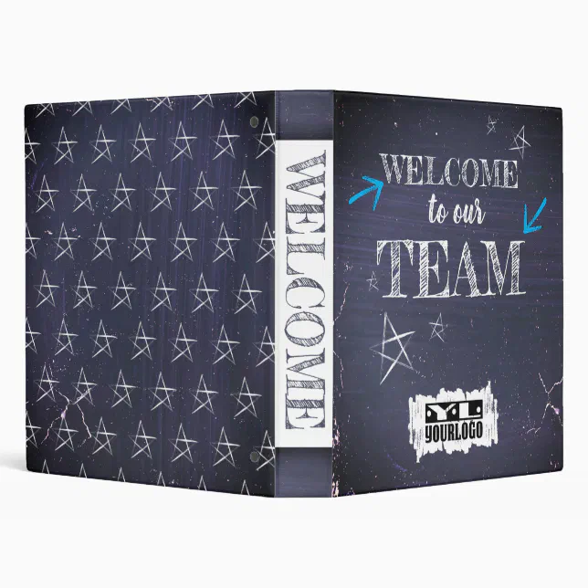 Employee orientation onboarding training welcome 3 3 ring binder | Zazzle