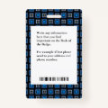 Employee Photo Logo Bar Code Name Custom Badge | Zazzle