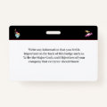 Employee Photo QR Code ID Identification Custom Badge | Zazzle