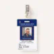 Employee Photo Signature Logo Name Custom ID Badge | Zazzle