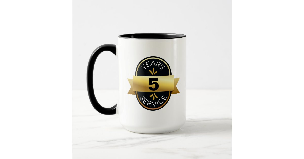 Employee Recognition Work Anniversary Mug | Zazzle