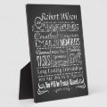 employee retirement gift for boss, long service plaque | Zazzle