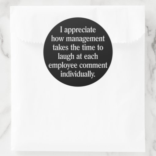 Employee Suggestion Box Classic Round Sticker | Zazzle