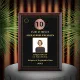 Employee Years Of Service Photo Logo Gold Custom Award Plaque | Zazzle
