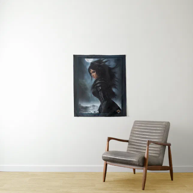 Empress Vampire Hunter AI Concept Art by Xzendor7 Tapestry | Zazzle