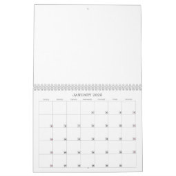 Empty Calendar | Zazzle