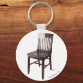 Empty Chair Keychain | Zazzle