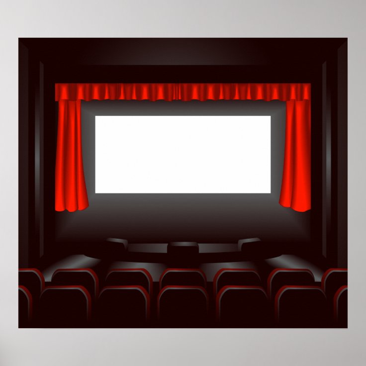 Empty Cinema Poster | Zazzle