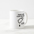Empty Cup of Care Funny Mug | Zazzle