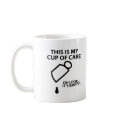 Empty Cup of Care Funny Mug | Zazzle