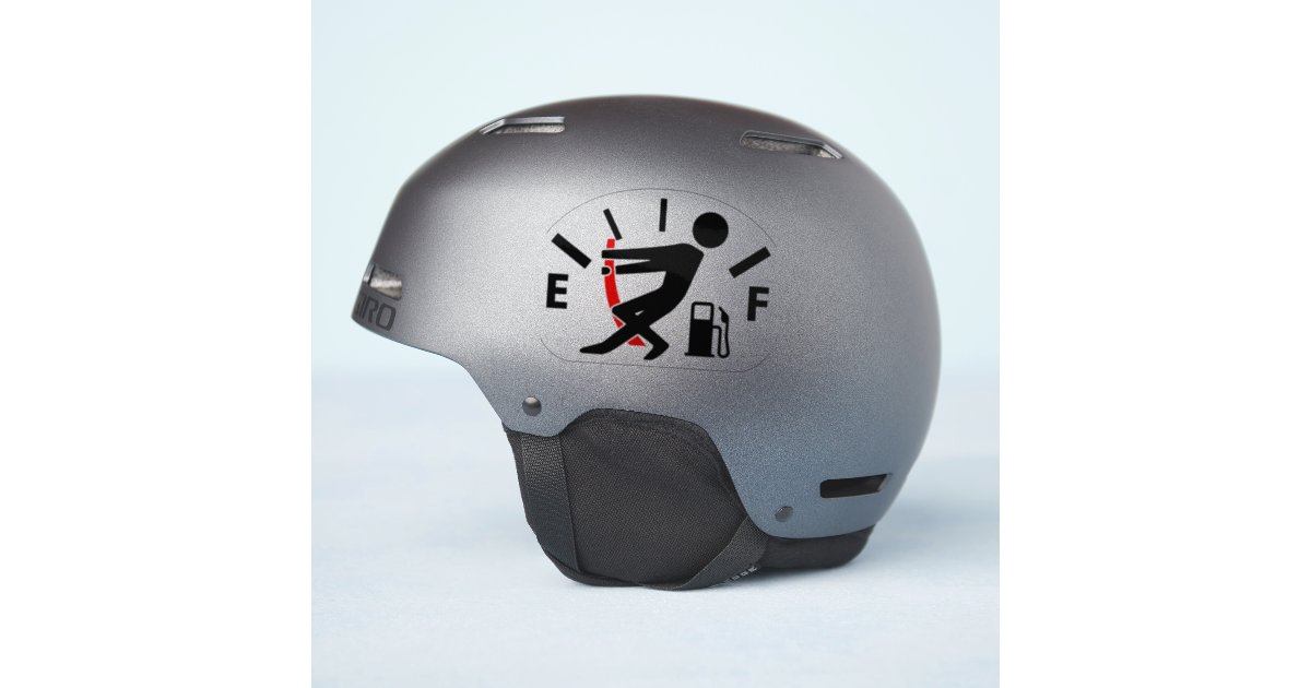 Empty Fuel Level Gage Sticker | Zazzle