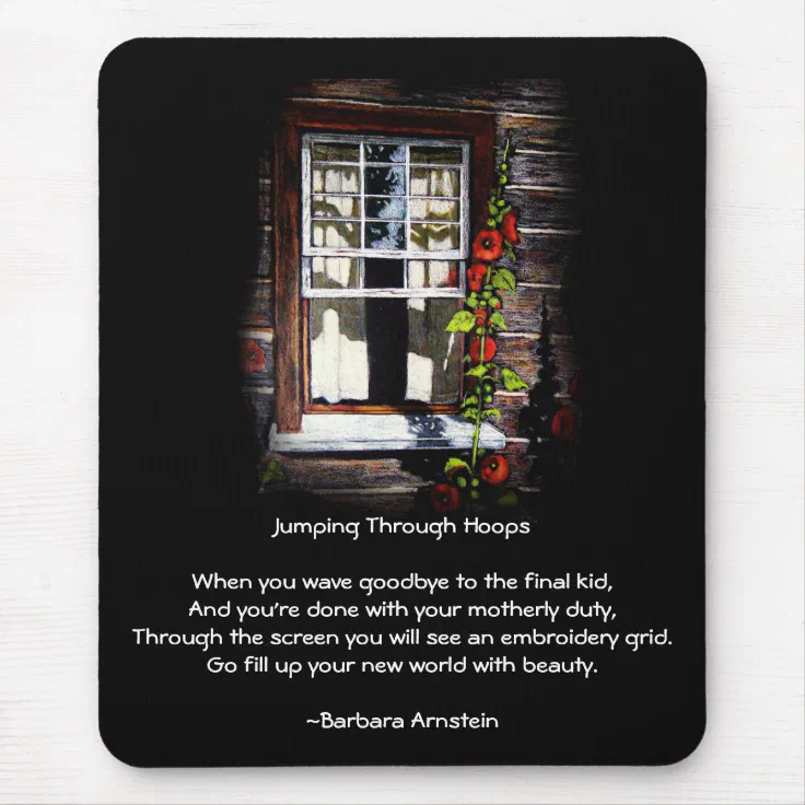 EMPTY NEST: POEM: WINDOW ART: MOUSE PAD | Zazzle