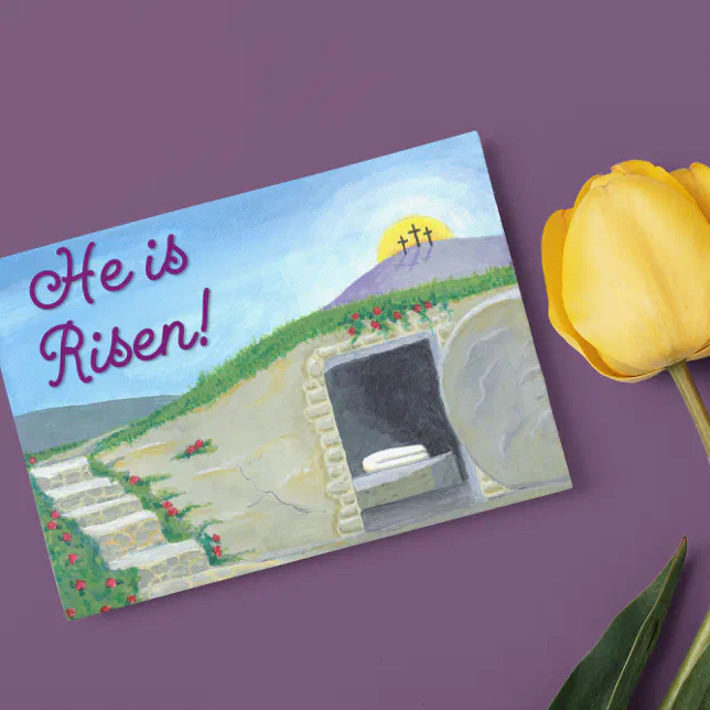 Empty Tomb Inspirational Post Card | Zazzle