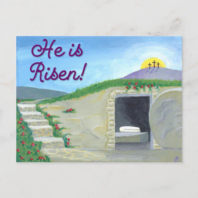Empty Tomb Inspirational Post Card | Zazzle