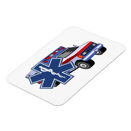 EMS Ambulance Magnet | Zazzle