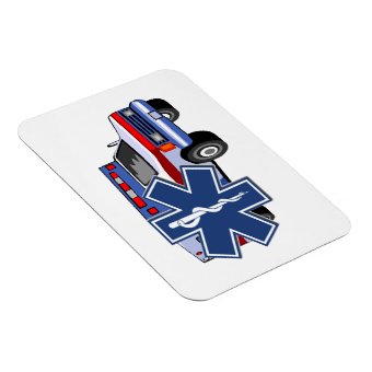 EMS Ambulance Magnet | Zazzle