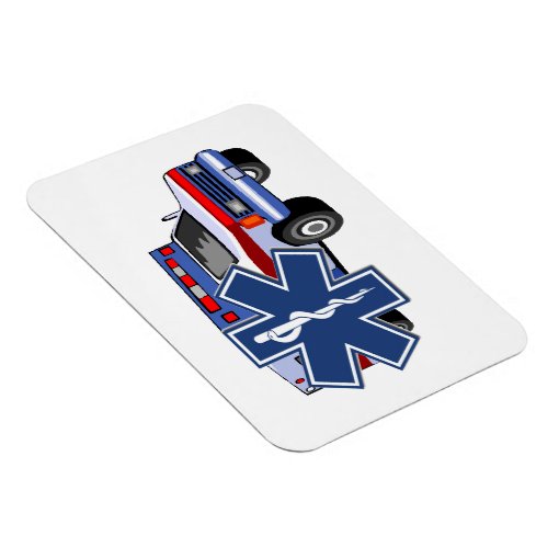 EMS Ambulance Magnet | Zazzle