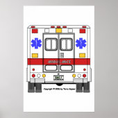 EMS-Ambulance Poster | Zazzle