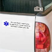 EMS Bumper Sticker | Zazzle