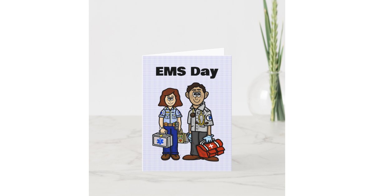 EMS Day Greeting Card | Zazzle