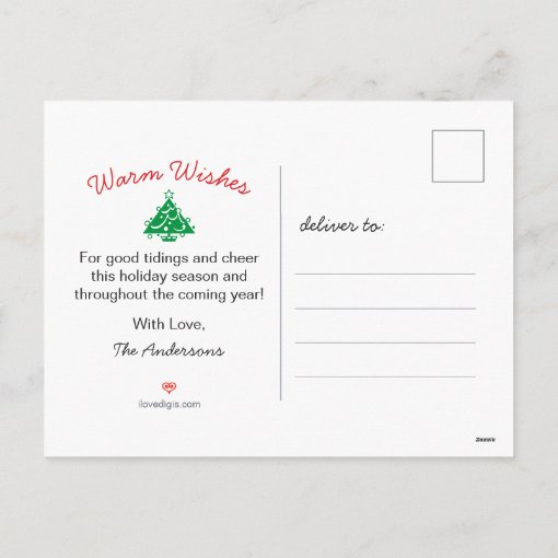 EMS EMT EMR Thin White Line American Flag Photo Holiday Postcard | Zazzle