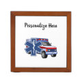 EMS EMT Paramedic Ambulance Desk Organizer | Zazzle
