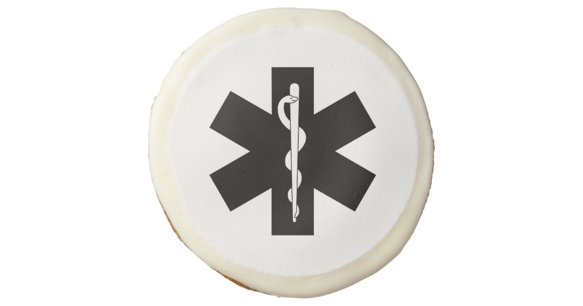 EMS EMT Paramedics Sugar Cookie | Zazzle