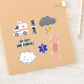 EMS Humor Pack, Paramedic Jokes Sticker | Zazzle