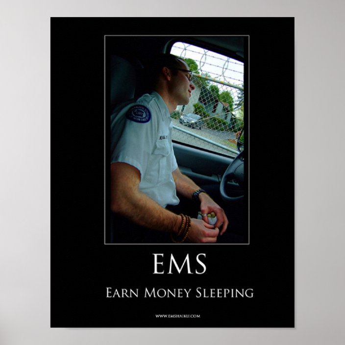 EMS Motivational Poster | Zazzle.com