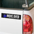 EMS Move Over Bumper Sticker | Zazzle
