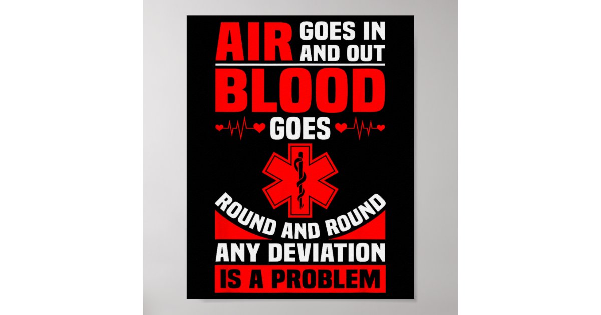 Ems Nurse Quote Ambulance Driver Emt Paramedic Hea Poster | Zazzle