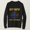 EMS Off Duty Save Yourself Paramedic Rescue Funny T-Shirt | Zazzle