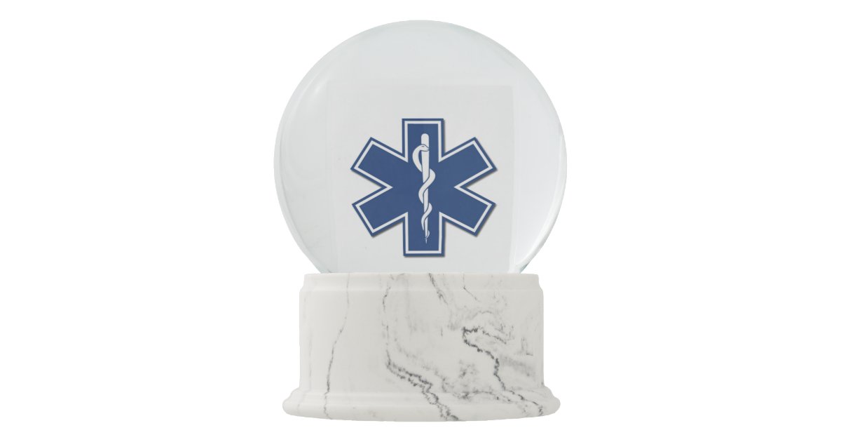 EMS SNOW GLOBE | Zazzle