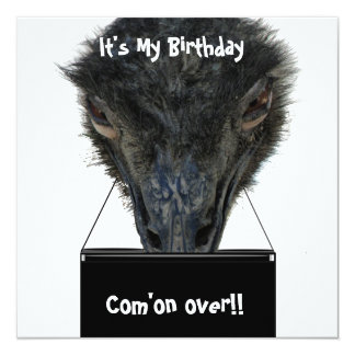 Emu Birthday Cards | Zazzle